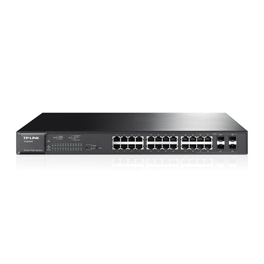 TP-Link 24 Port Power Over Ethernet with 4 SFP Ports, TL-SG2424P ...