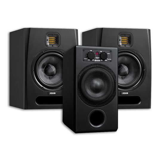 Adam F7 Monitors/Sub7 Subwoofer Triple 7 Promo Bundle LN72478 - Triple ...
