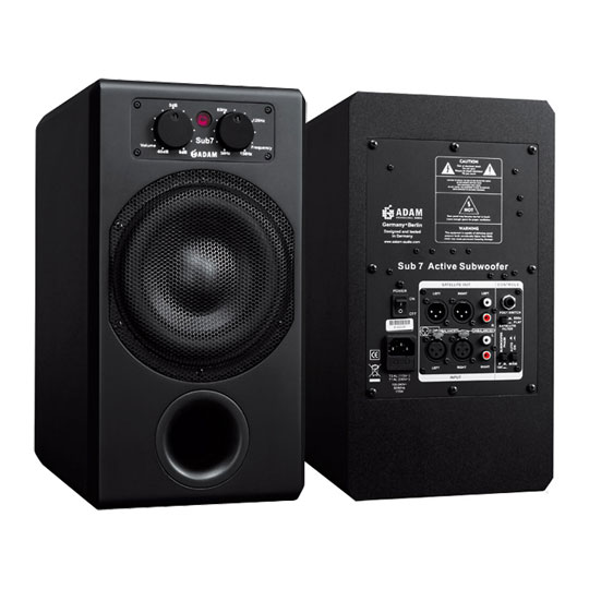 Adam F7 Monitors/Sub7 Subwoofer Triple 7 Promo Bundle LN72478 - Triple ...