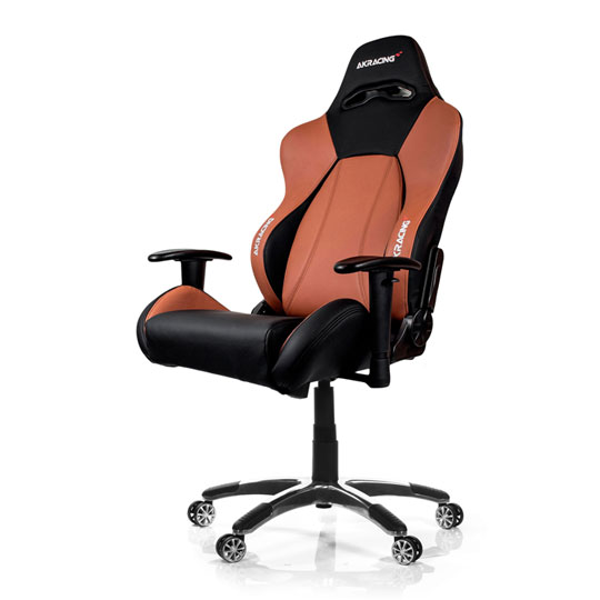 AKRacing Premium V2 Gaming Chair in Black/Brown Suitable for Home ...