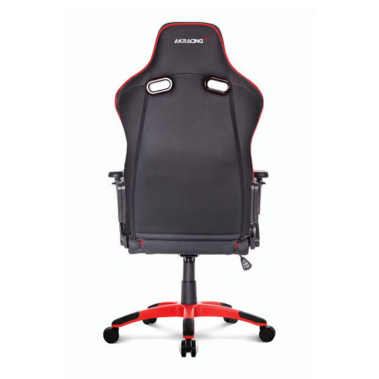 AKRacing ProX Gaming Chair in Red/White/Black PU Leather LN72827 - AK ...