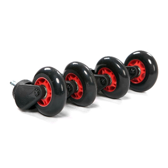 AKRacing AK-ROLLCAST-RD Rollerblade Casters Red 5 Pieces LN74185 | SCAN UK