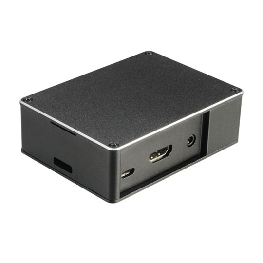 Akasa Raspberry Pi Anodized Black Aluminium Case A-RA01-M1B LN73676 ...