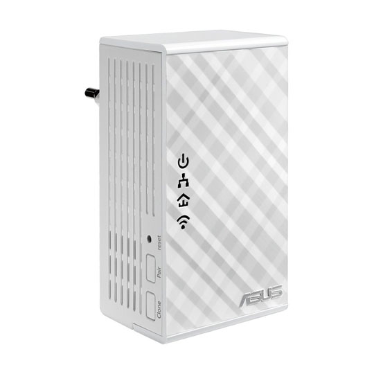 ASUS 500Mbps Powerlink Kit with Access Point / Range Extender LN74309 ...
