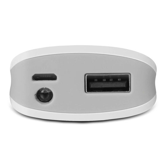 Canyon CA-CNE-CPB44W 4400mAh Power Bank White With Torch LN74230 | SCAN UK