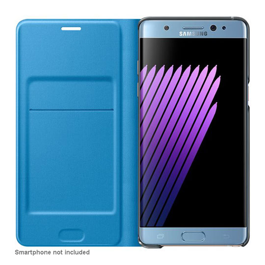Blue LED View Cover/Case for Samsung Galaxy Note 7 LN74285 - EF ...