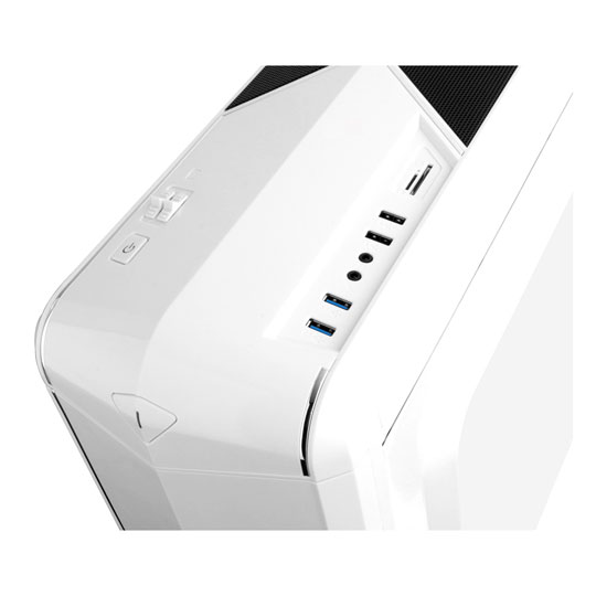 CiT Spectre White PC Gaming Case with SD card reader LN74319 - SPECTRE ...