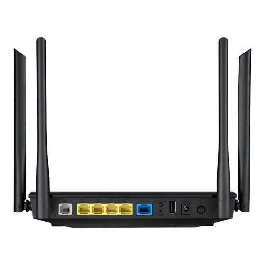 ASUS Dual Band 802.11ac Wi-Fi ADSL/VDSL Modem Router DSL-AC52U LN74403 ...