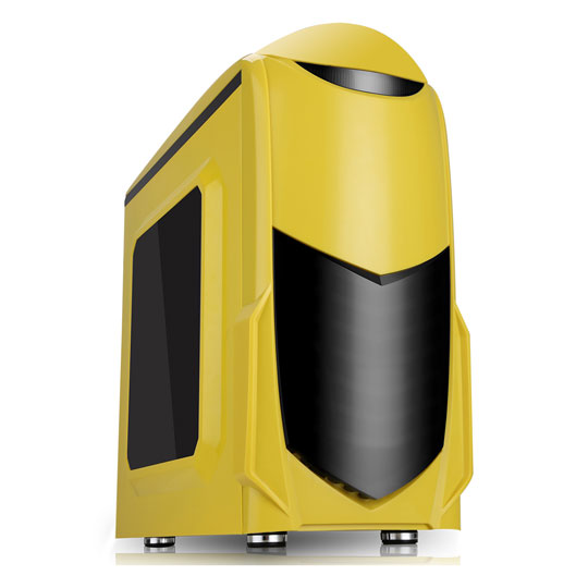 Nero Yellow PC Gaming Case from Game Max with USB 3.0 LN74497 - GMX ...