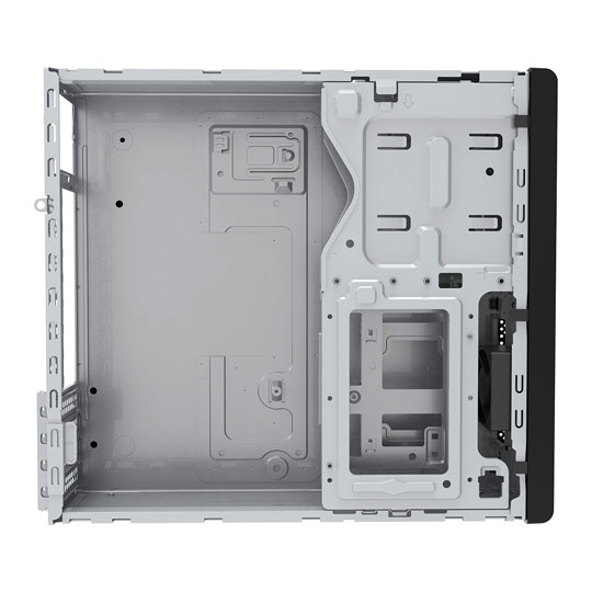CiT S503 Ultra Thin micro ATX Tower/Desktop Case with Tool-Less Design ...