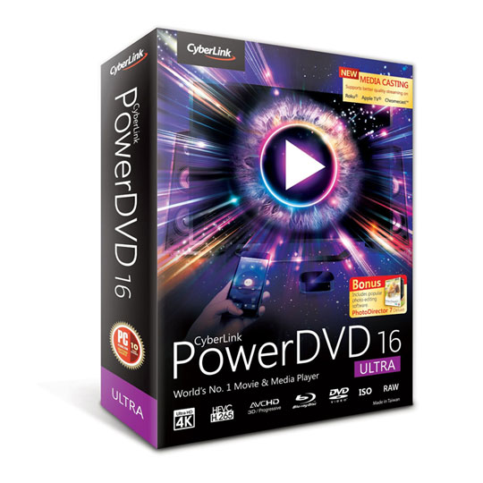 Cyberlink PowerDVD 16 Ultra Edition with Media Casting LN74551 - DVD ...