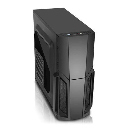 CIT Storm Black Case with Gaming Keyboard & Mouse Set LN74850 - CIT ...