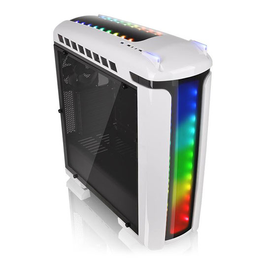 Versa C22 RGB Snow Edition PC Gaming Case from Thermaltake LN75563 - CA ...