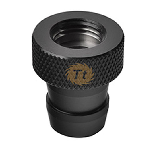 Pacifc 3/8'' Fill-port Black DIY LCS Fitting from Thermaltake LN75905 ...