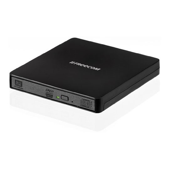 External 8x Freecom USB 3.0 Slimline DVD RW Drive LN76425 - 56234 | SCAN UK