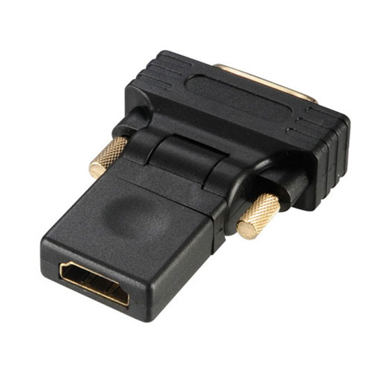 DVI-D to HDMI Swivel Akasa Display Convertor AK-CBHD16-BK LN76909 | SCAN UK