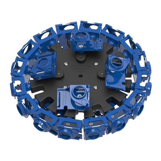 360Orb VR 360° 24-Camera Array Rig by 360Rize LN77260 - PRO24B | SCAN UK