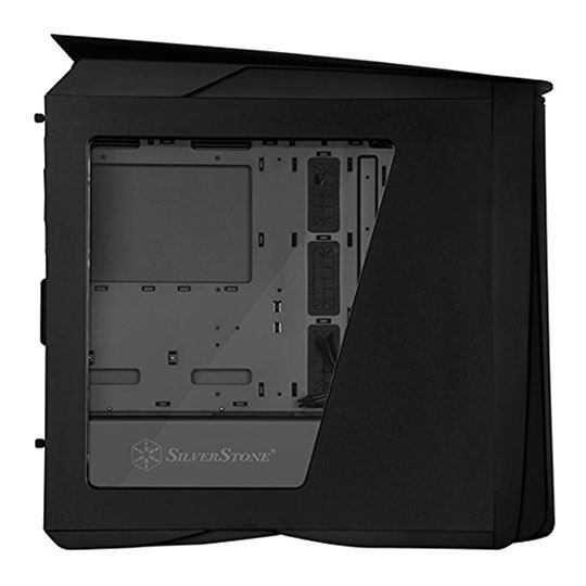 Silverstone Primera Matte Black Gaming Case with RED LEDs LN77639 - SST ...