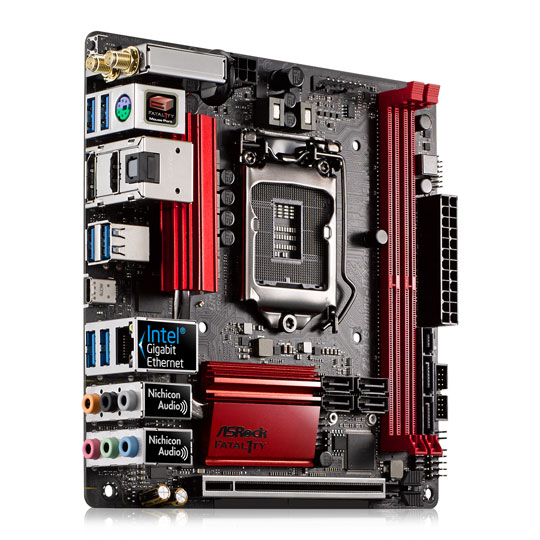 Asrock Z270 Gaming Mini ITX WiFi ac Kaby Lake Motherboard LN77654 - 90 ...