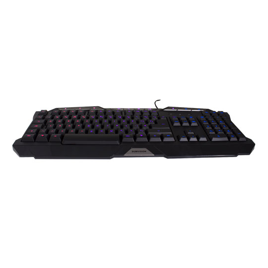 Sumvision Spectrum Colour LED Gaming Style Keyboard LN78502 ...