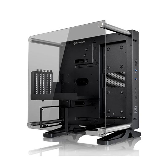 Core P1 ThermalTake Wall Mountable Tempered Glass Mini ITX PC Gaming ...