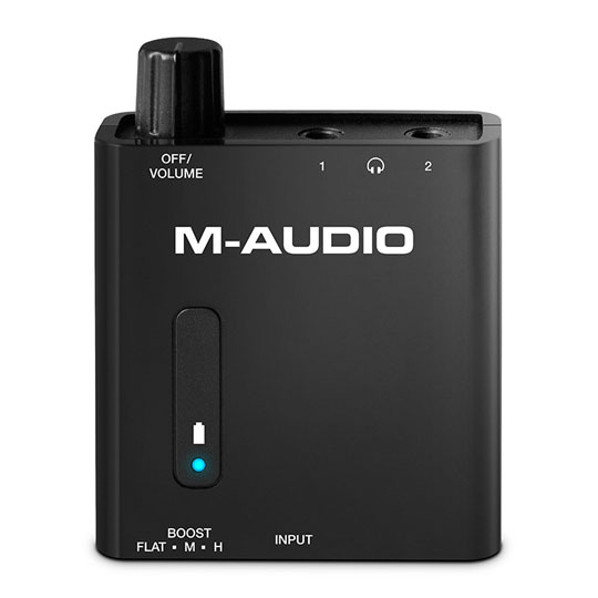 M-Audio Bass Traveler Portable Headphone Amplifier LN78786 | SCAN UK