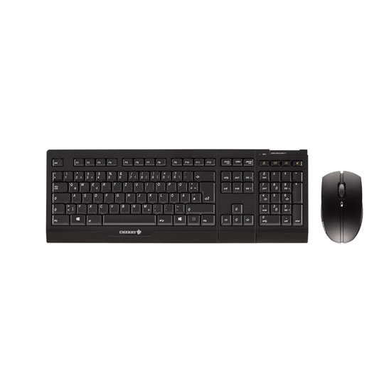 CHERRY B.Unlimited Black AES Encrypted Keyboard+Mouse LN79006 - JD ...