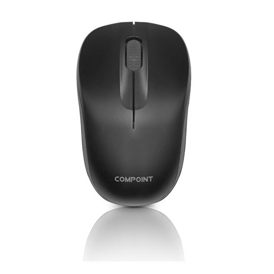 Compoint Wireless Ambidextrous 3-Button 1600DPI Optical Mouse with Nano ...