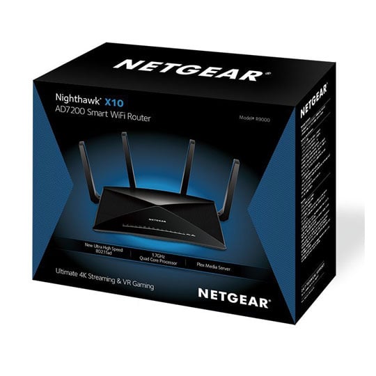 Netgear AD7200 NightHawk X10 11ac Tri-band Smart WiFi Performance ...