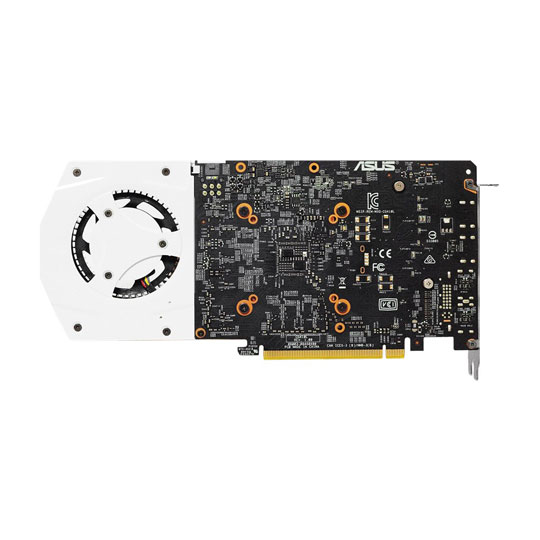 ASUS GeForce GTX 1060 TURBO White 3GB GDDR5 Graphics Card LN80019 ...