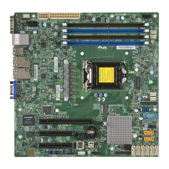 Supermicro MBD-X11SSH-F-O Single socket server motherboard LN80034 | SCAN UK