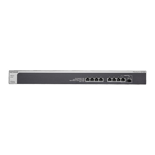 NETGEAR XS708E ProSAFE 8 Port 10-Gigabit Ethernet Web Managed Switc ...