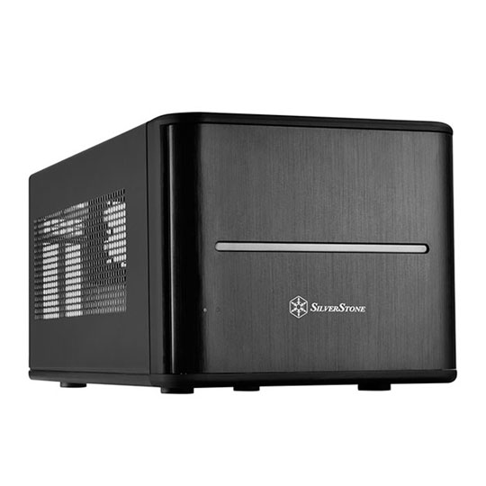Silverstone CS280 Premium mini-DTX/ITX Case 8x 2.5" SATA/SAS HDD/SSD ...