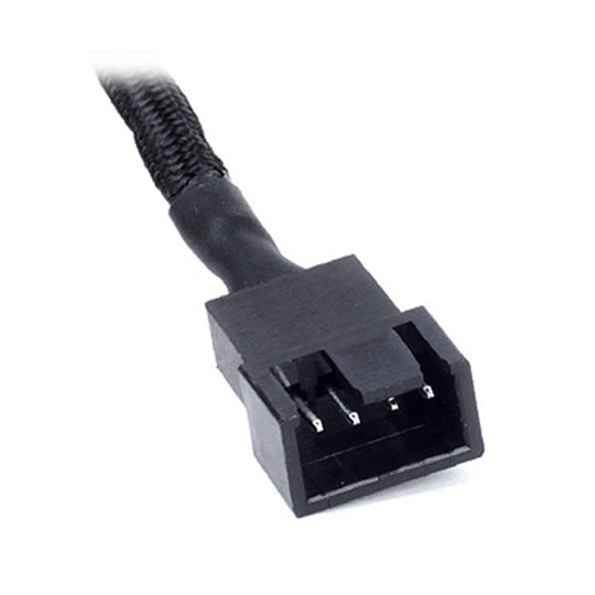 Silverstone PWM Fan Splitter Cable Braided 100mm CPF01 LN80307 - SST ...