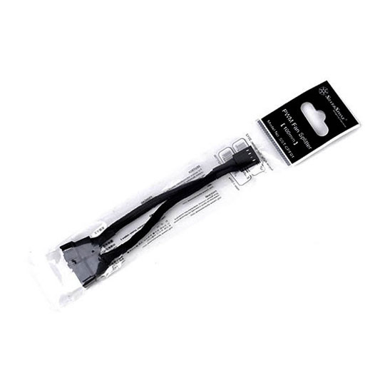 Silverstone PWM Fan Splitter Cable Braided 100mm CPF01 LN80307 - SST ...