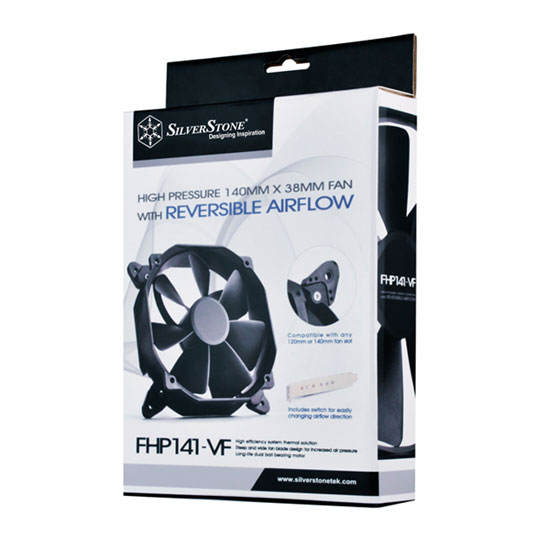 Silverstone SST-FHP141-VF 140mm FHP Series Fan 1438 LN80415 | SCAN UK