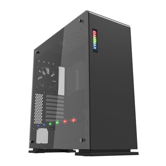 Game Max Vega PC Gaming Case With RGB Strip & PWM Controller Perspex ...