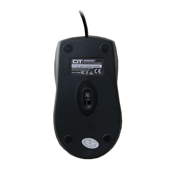 CiT Keyboard & 3 Button Scroll Mouse Combo USB Black Retail LN80595 ...