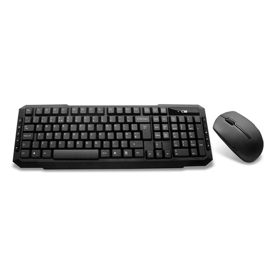 CiT Builder Wireless Keyboard & Mouse Combo Set Black LN80596 - BX-510 ...