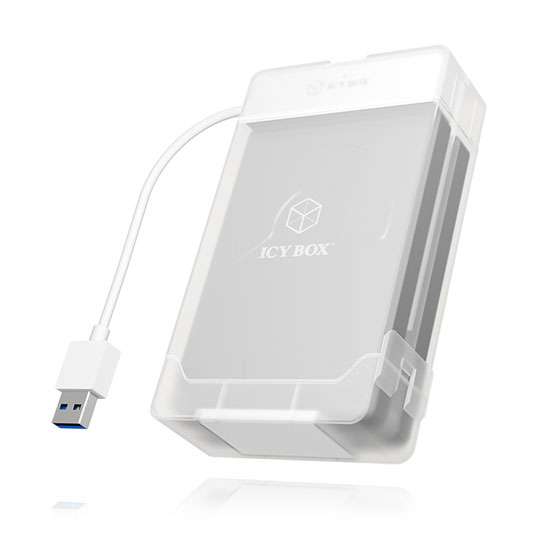 IcyBox External HDD enclosure 3.0 USB Cable with UASP for 2x 2.5" SATA ...