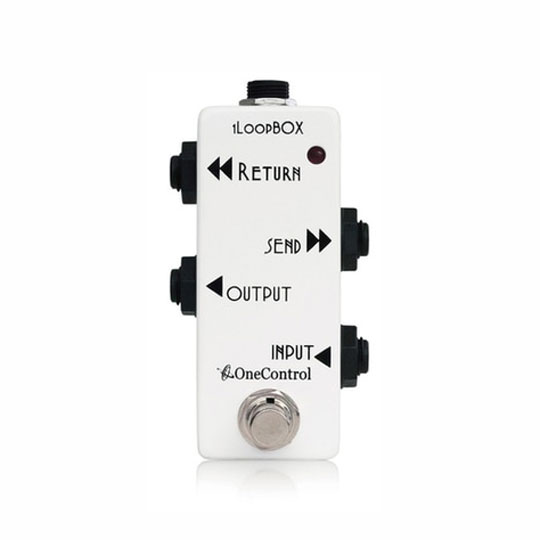 One Control 1LoopBox Guitar Pedal LN81108 - OCMINILOOP | SCAN UK