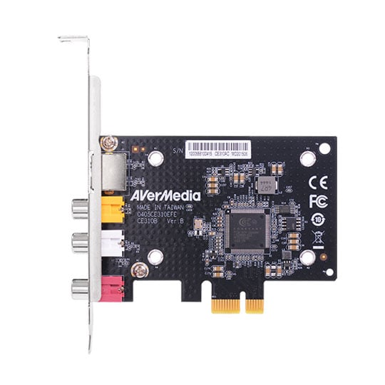 AVerMedia Analogue PCIe Video Capture Card LN81475 - 61CE310BA0AC | SCAN UK