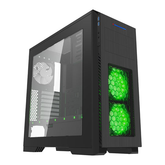 Game Max RGB LED Kallis PC Gaming Case with Window LN81929 - GMX-KALLIS ...