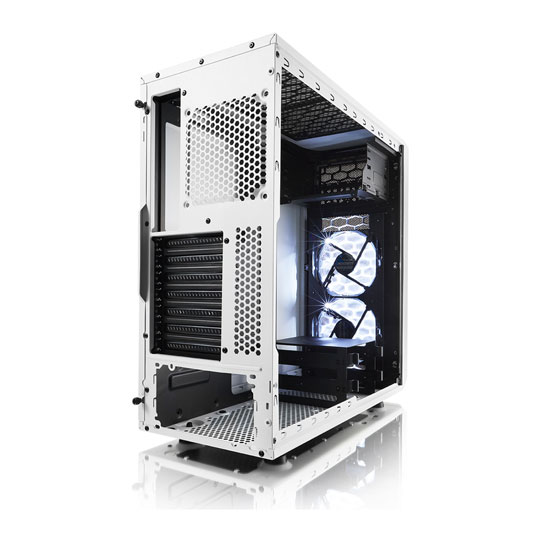 Fractal Design Focus G White Mid Tower Case LN82056 - FD-CA-FOCUS-WT-W ...