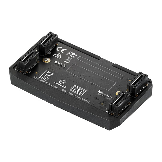 ASUS ROG 2-Way RGB LED HB/High Bandwidth SLI Bridge - 80mm LN82086 ...