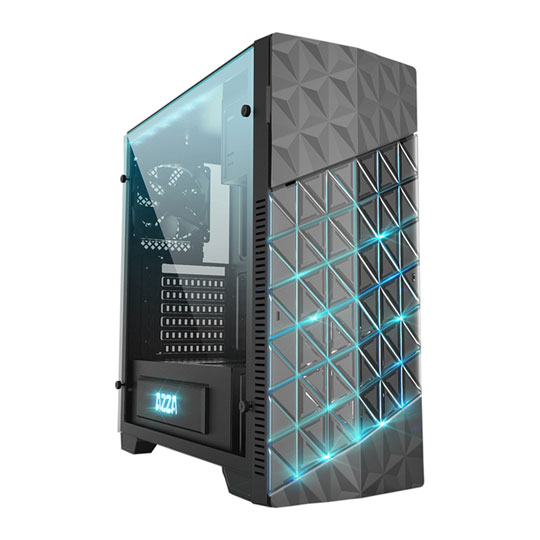 AZZA Onyx 260X Black RGB Mid Tower Case with Window LN82258 - 3005 ...