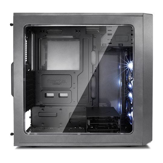 Fractal Design Focus G Gunmetal Grey Mid Tower Case with Window LN82942 ...