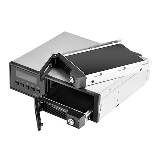 Silverstone Trayless Hot Swap Mobile Rack LN83151 - SST-FSR202 | SCAN UK