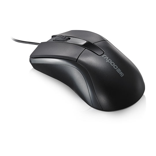 Rapoo N1162 Wired Ambedextrous Optical Black Mouse LN83307 - 13701 ...