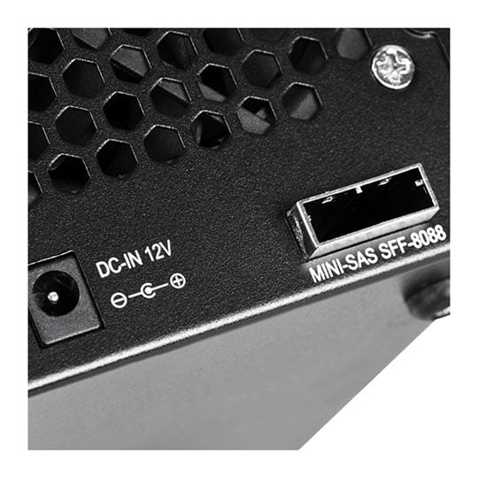 SilverStone 4 Bay Mini-SAS Storage 2.5" HDD/SSD Hotswap LN83367 - SST ...